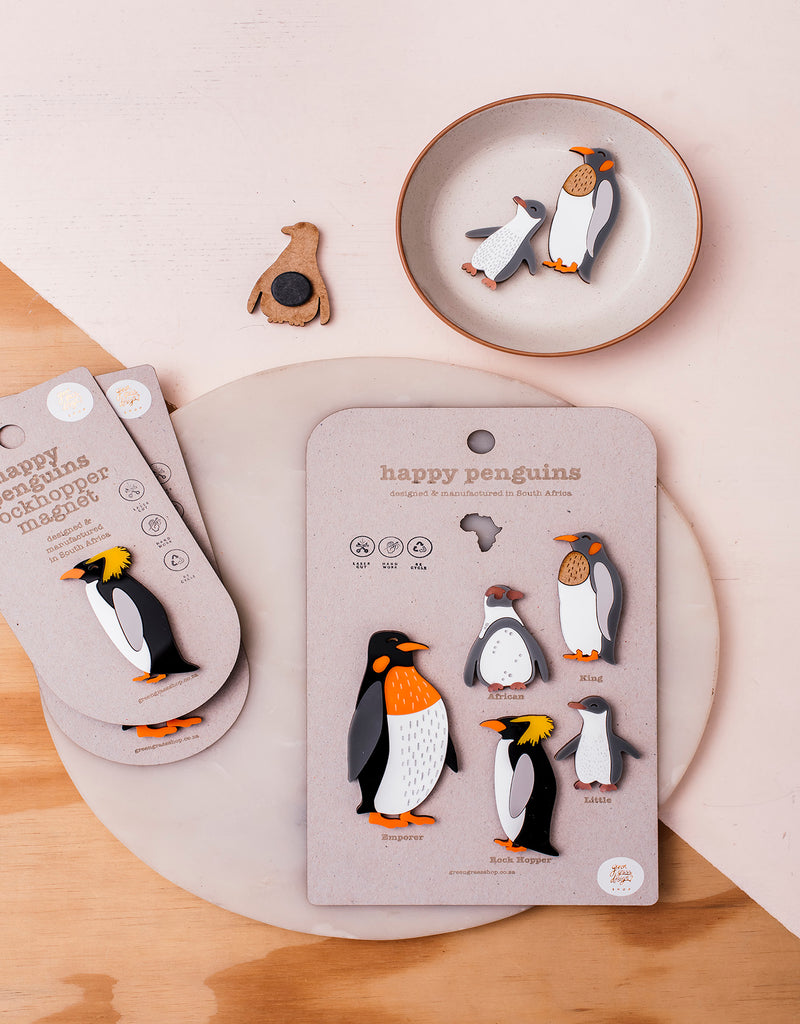 Penguin Magnet set of 5 – Welcome Assist